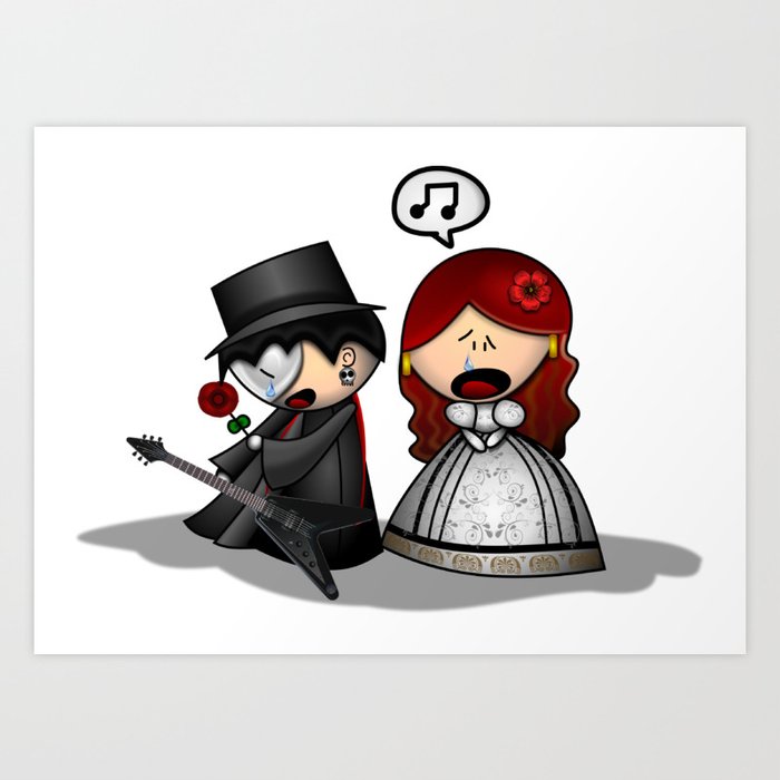 Phantom Of The Opera Cartoon