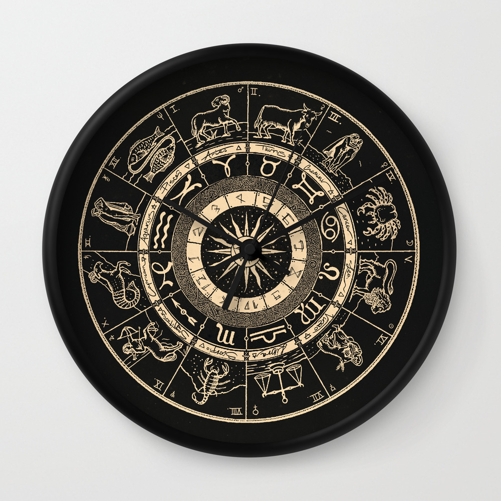 Home & Living Floor & Rugs Rugs Crystal Zodiac Chart Round Rug etna.com.pe