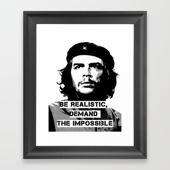 Che Guevara Poster Black And White