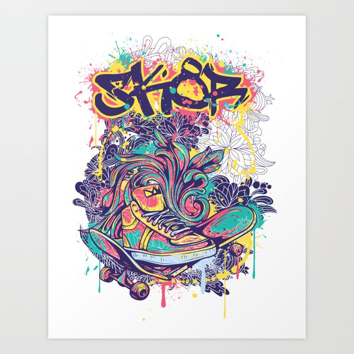 Old School Graffiti Art