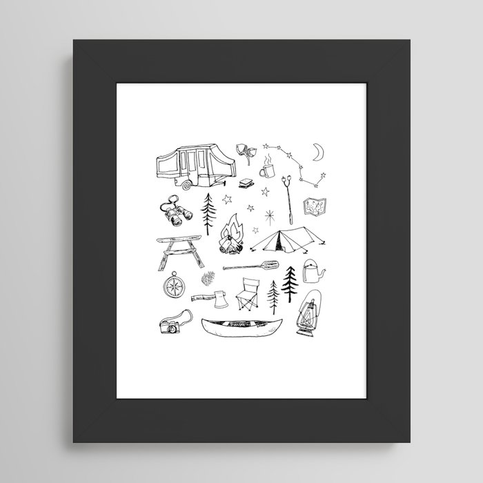 camping prints