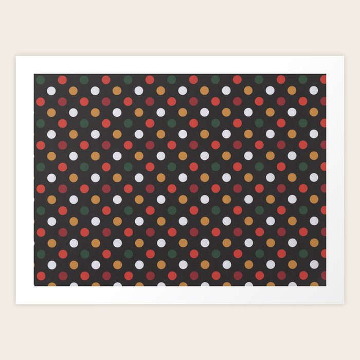 Yellow And Gray Polka Dot Background