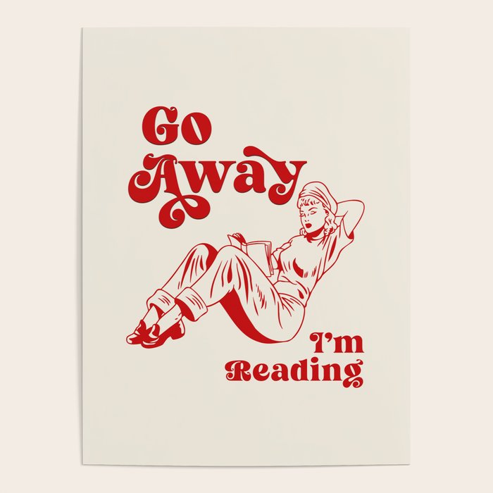 retro typography poster