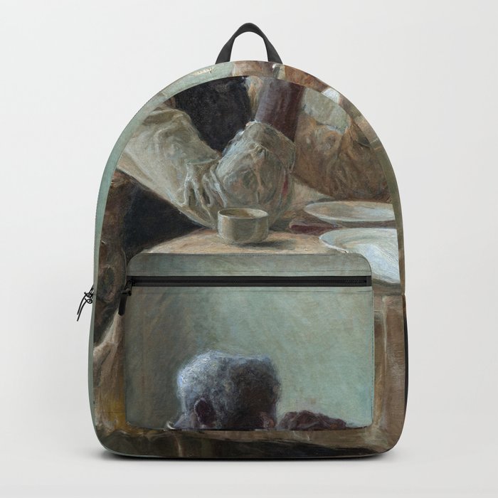 The Thankful Poor, 1894 by Henry Ossawa Tanner Backpack by High ... The Thankful Poor, 1894 by Henry Ossawa Tanner Backpack by High ...