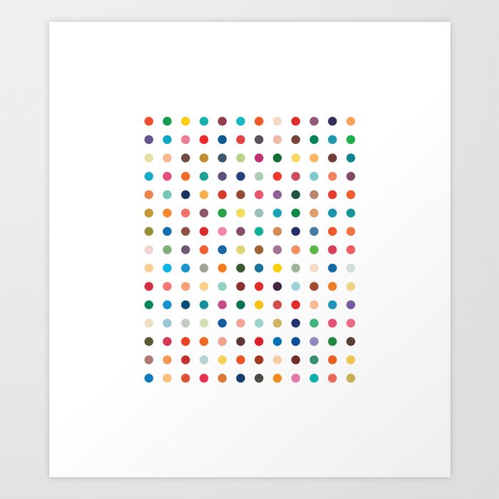 Color theory • Hues and tones • Abstract dot grid • Geometric pattern ...