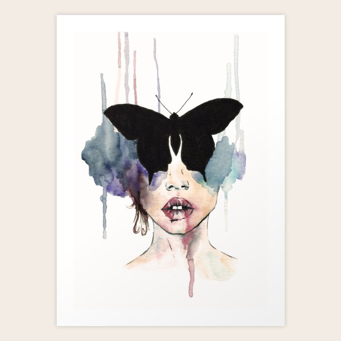 Watercolor Drip Painting