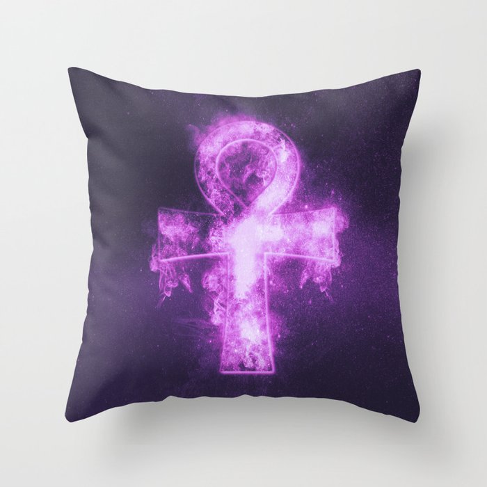 Ankh A Symbol Of Life Symbol Of Immortality Abstract Night Sky
