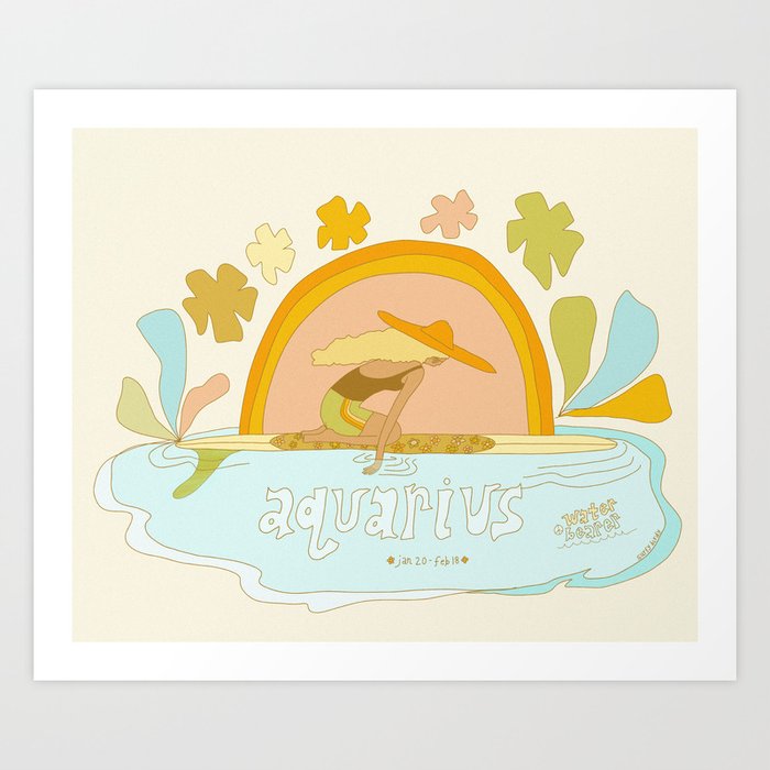 aquarius print