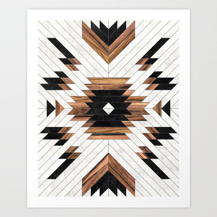 aztec prints art