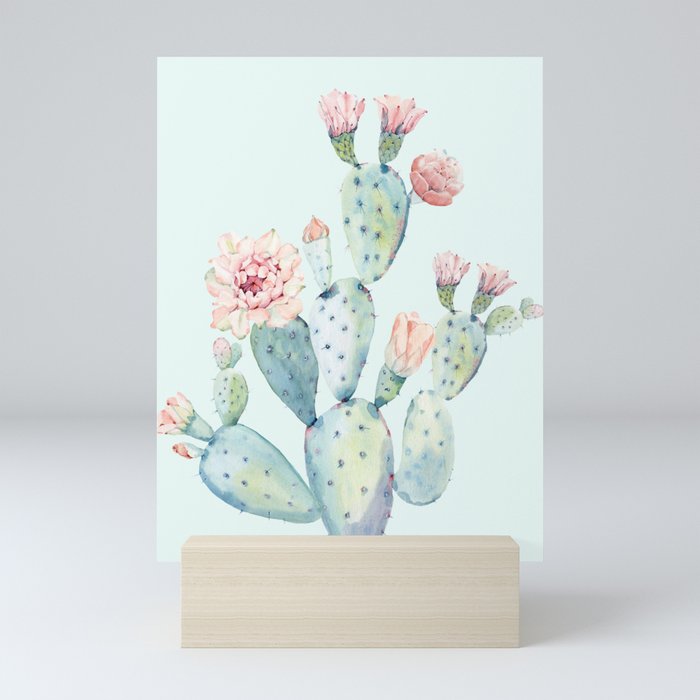 Cactus 2 #society6 #buyart Mini Art Print by Wheimay | Society6