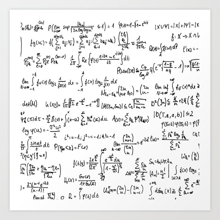 math equations art