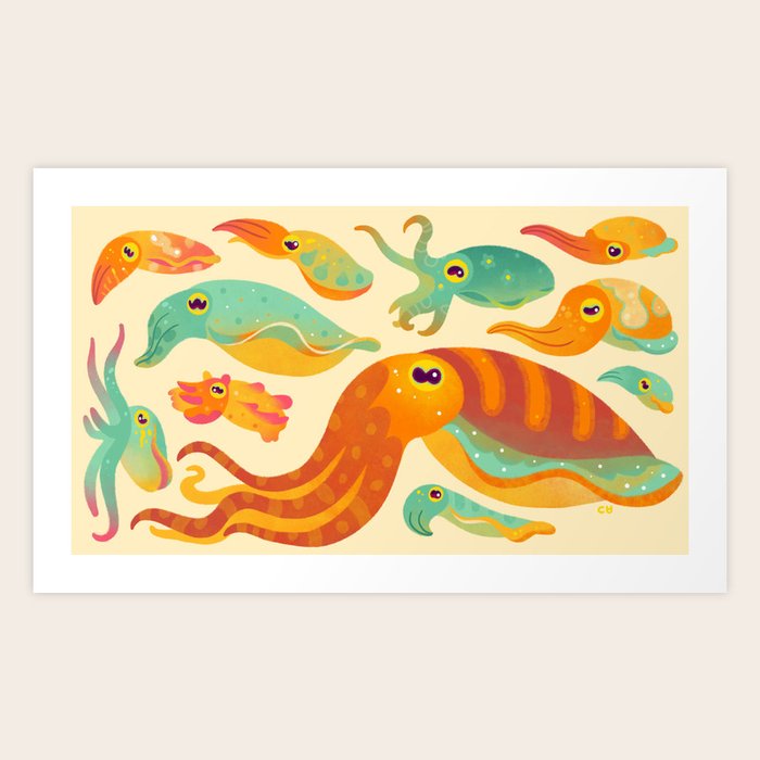 cuttlefish artwork