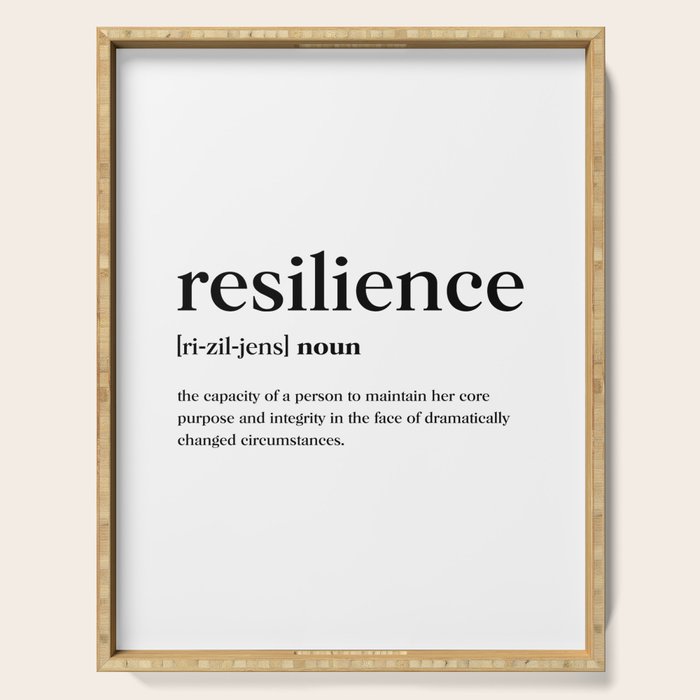 resilience poster