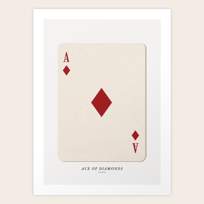 Ace Of Diamonds Card