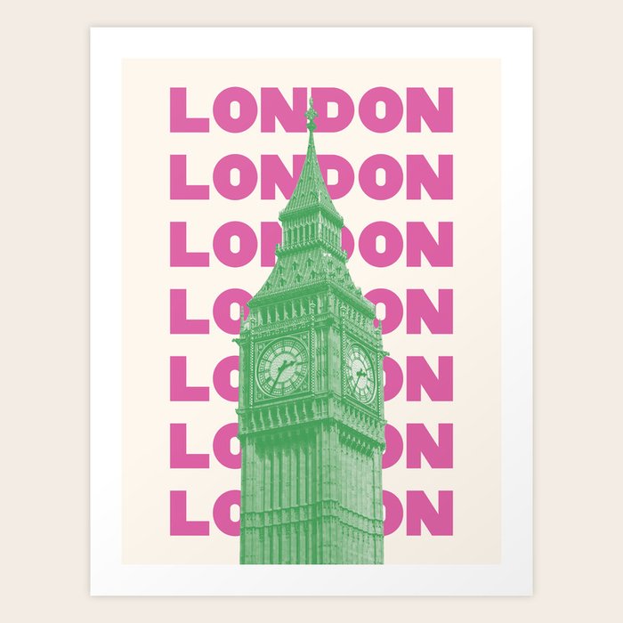 big ben poster