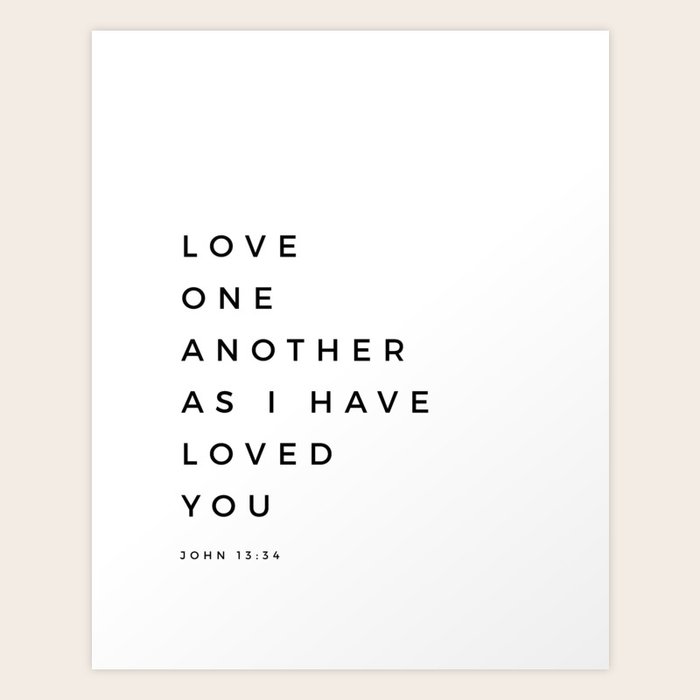 love one another scripture