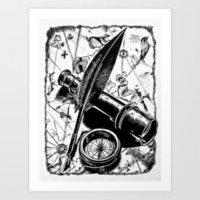 Treasure Map Compass