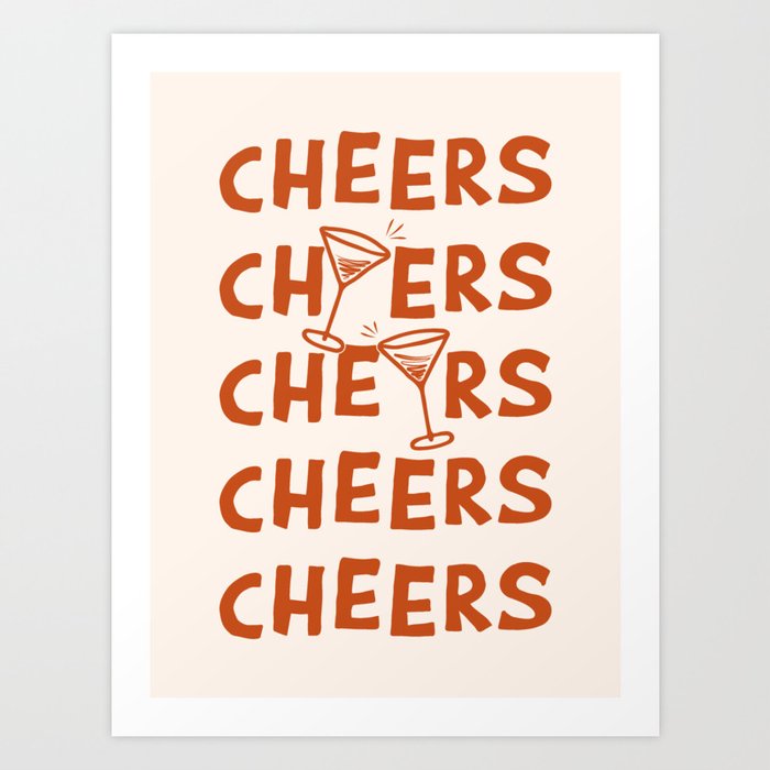 cheers prints