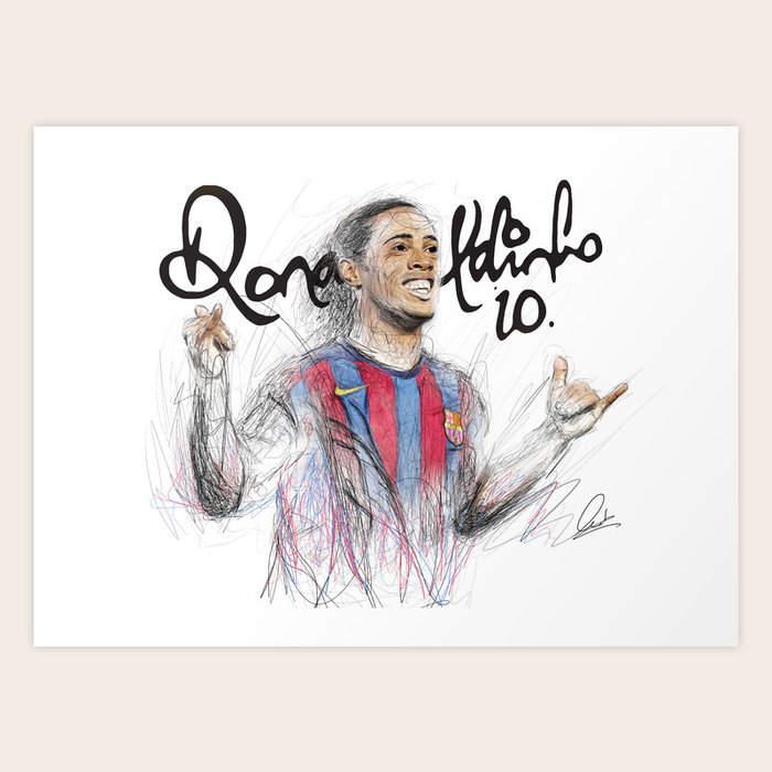 Ronaldinho Drawing