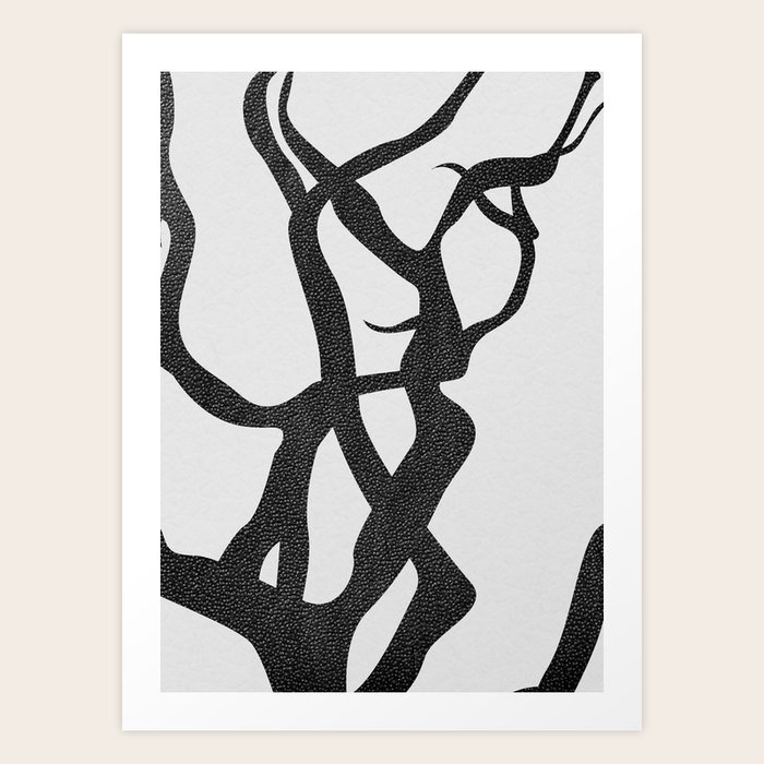 Abstract Tree Branch Art