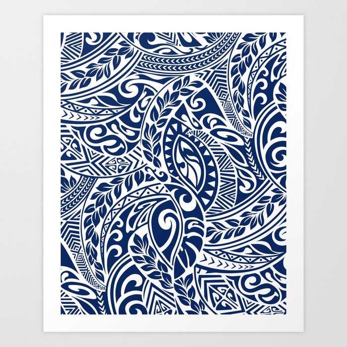 Hawaiian Tribal Print