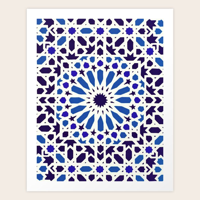 Moroccan Design Print