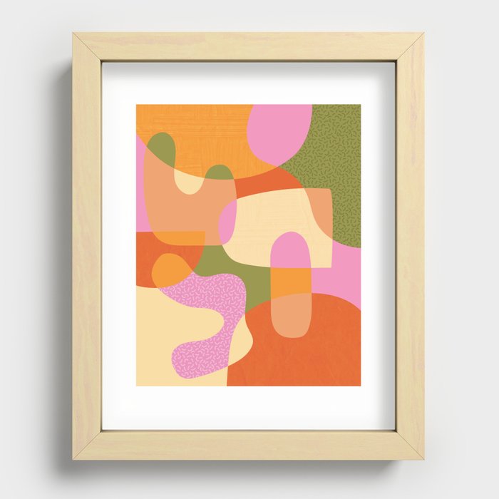 color block picture frame