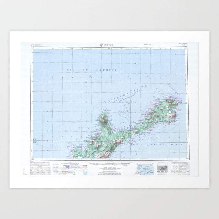 Kuril Islands Map