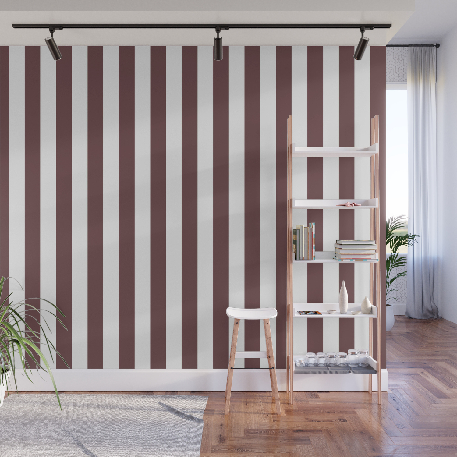 Vertical Line Design Art