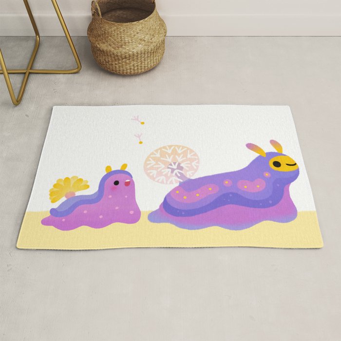 Dandelion slug Rug by pikaole | Society6