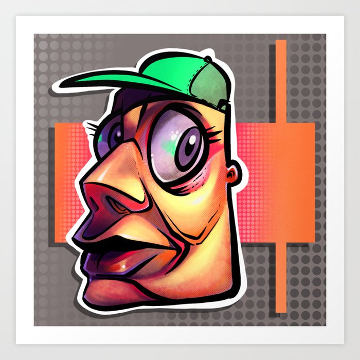 Graffiti Cartoon Character Drawings