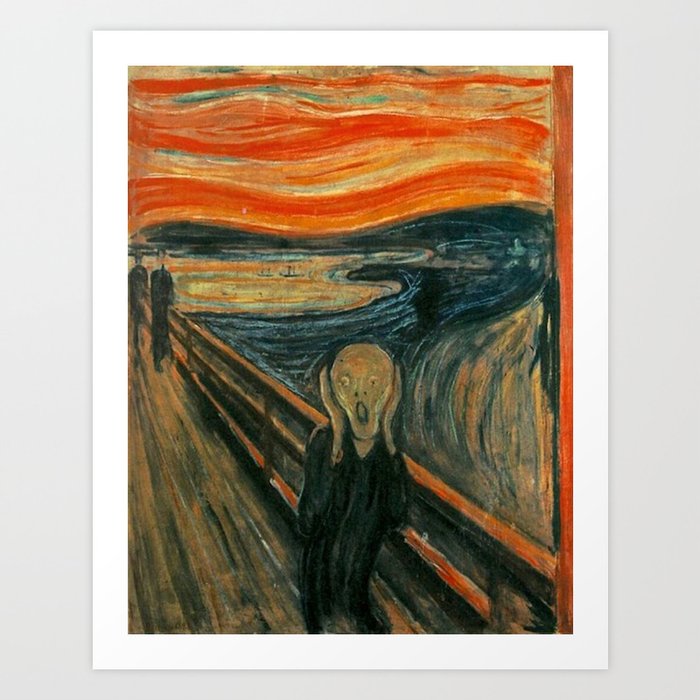 The Scream Edvard Munch Original 1893