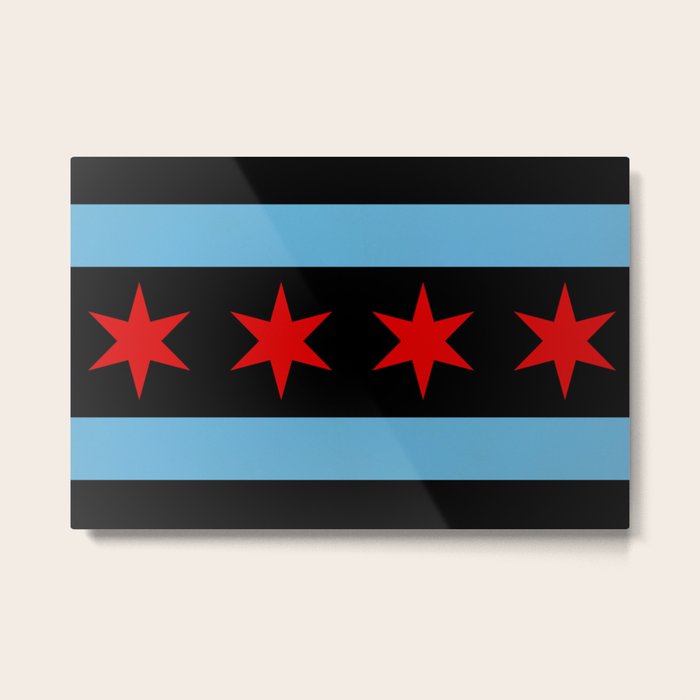 chicago flag artwork