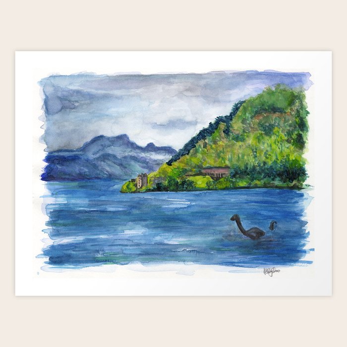 loch ness print