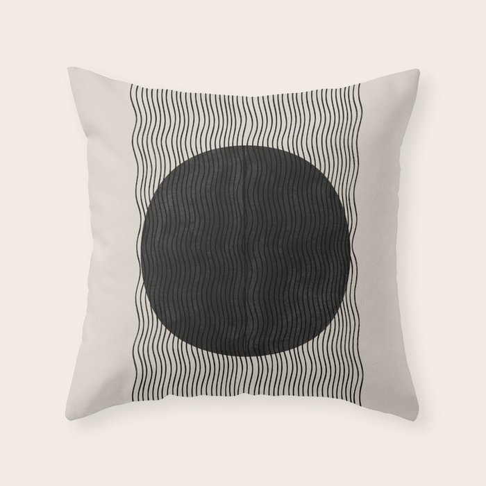 Woodblock Paper Art Throw Pillow by The Miuus Studio | Society6
