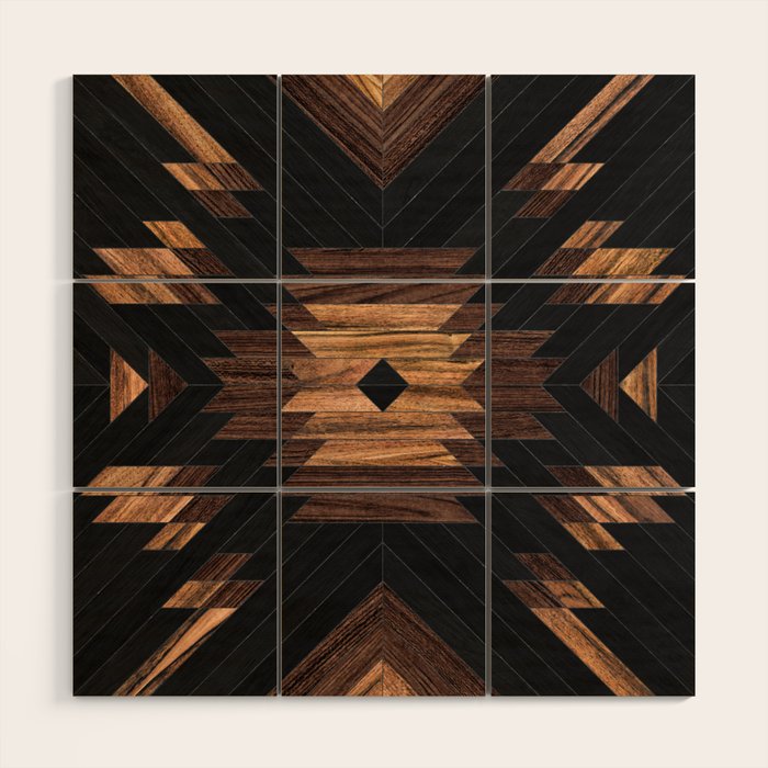 aztec wall art patterns