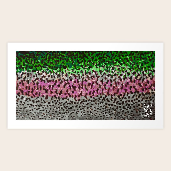 Trout Skin Painting