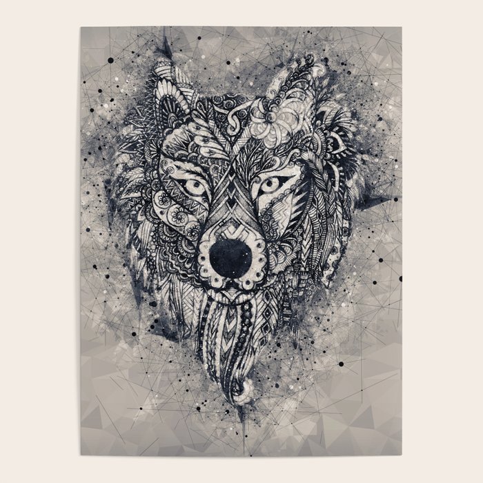 native wolves drawings