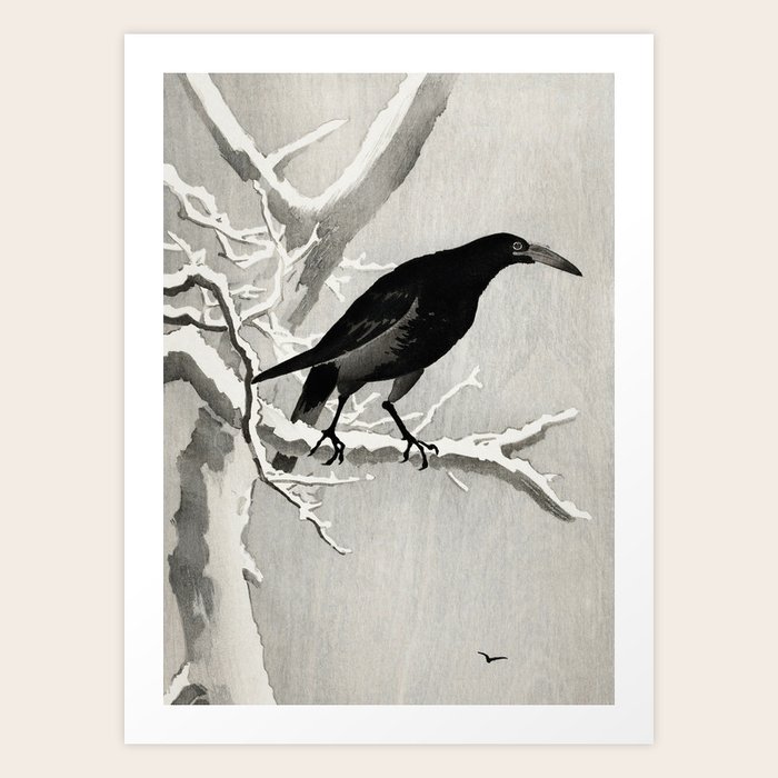 Japanese Crow Art