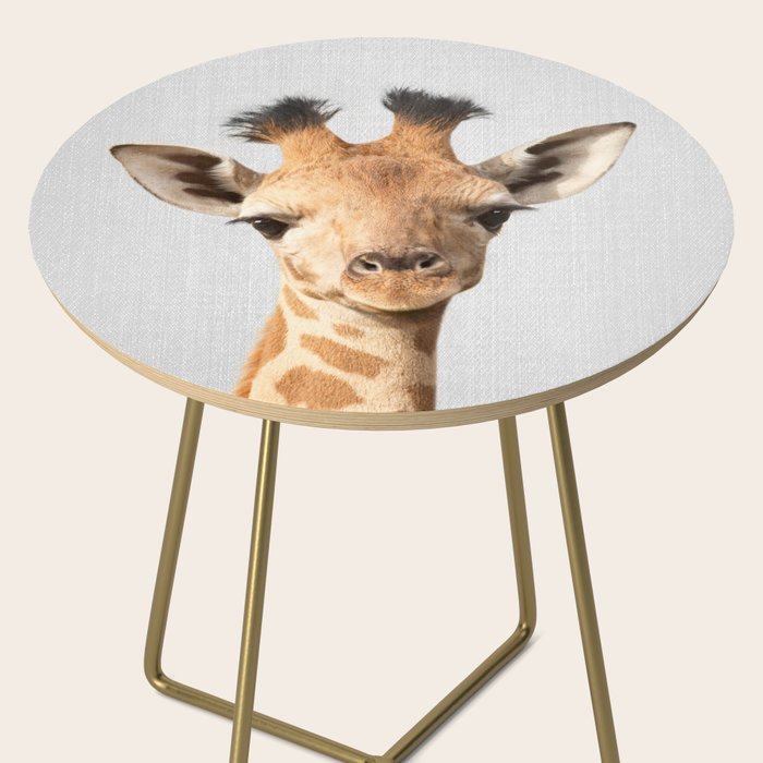 giraffe side table