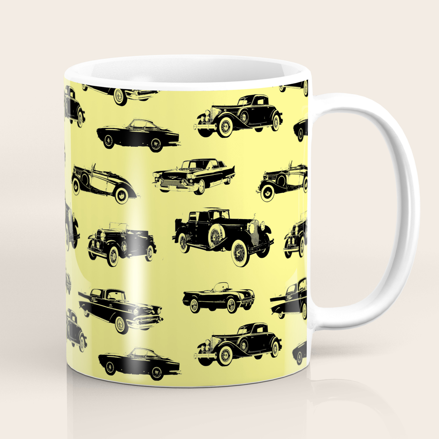 Classic cars coffee mugs Mugs Drink & Barware etna.com.pe