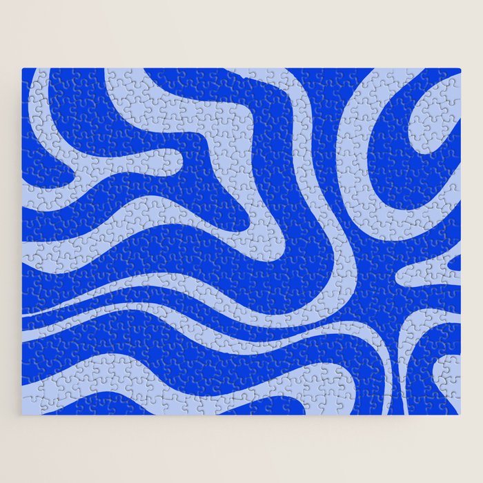 blue abstract pattern