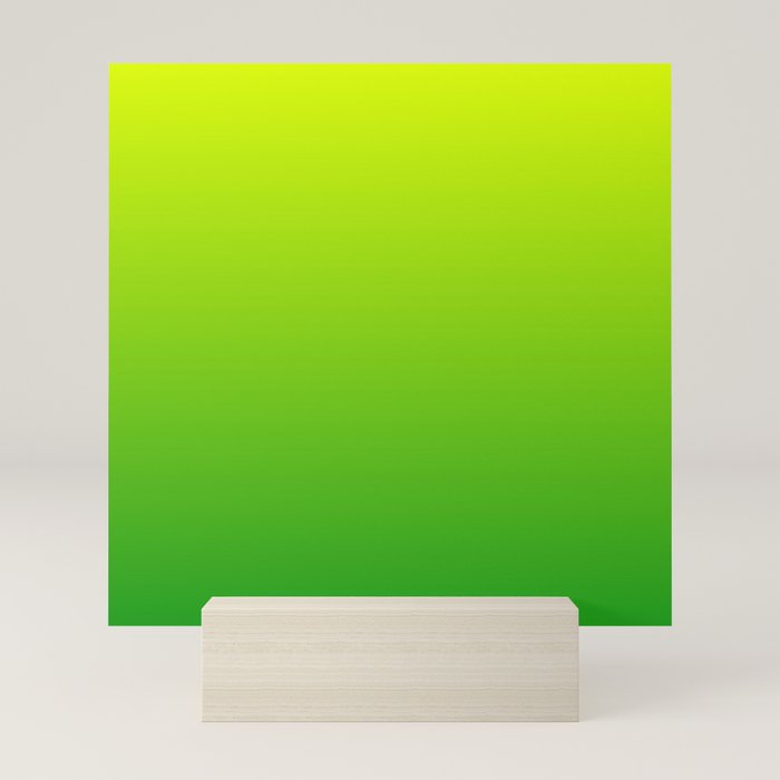 lime green rectangle