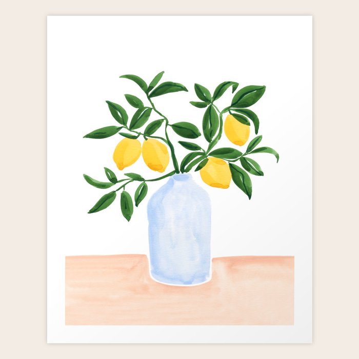 lemon tree artwork