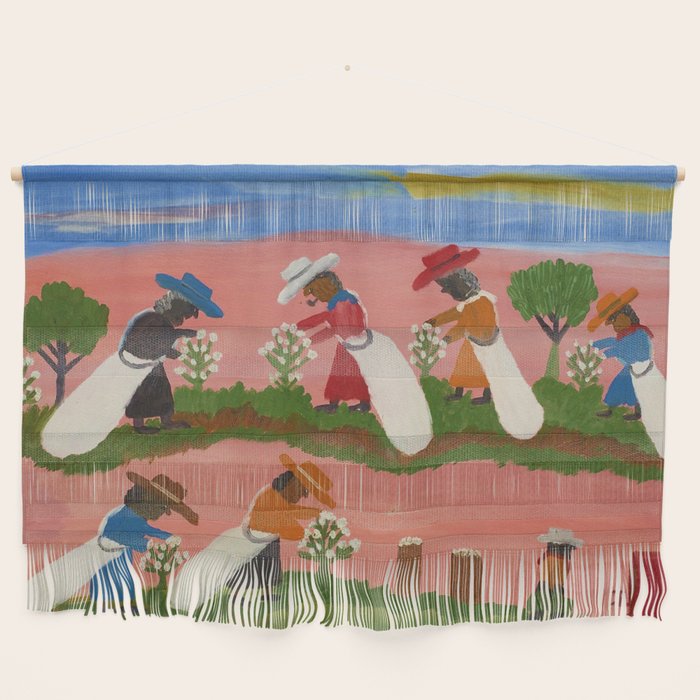 cotton picking artwork