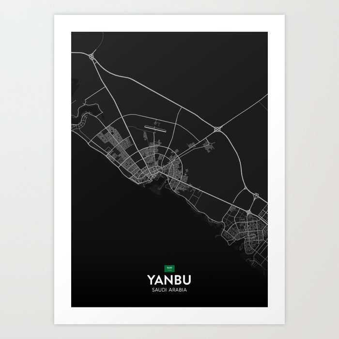 Yanbu Saudi Arabia Map