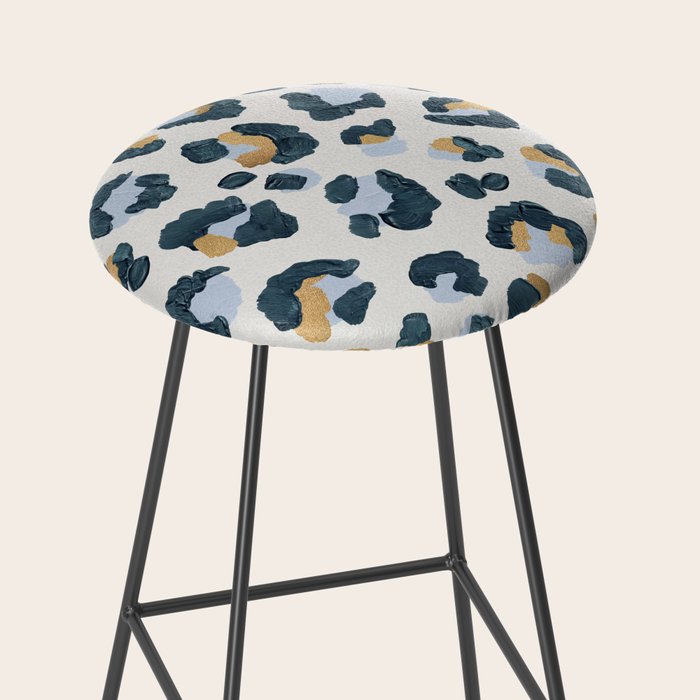 leopard print stool