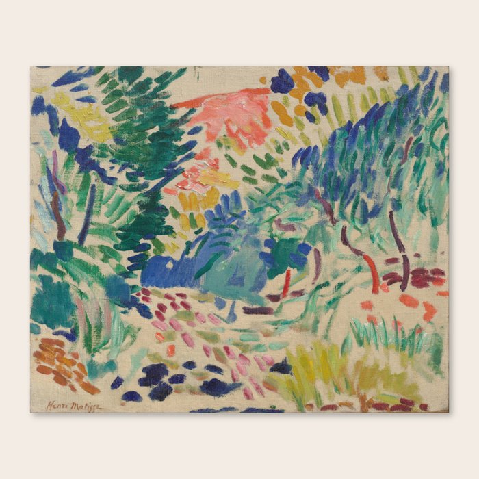 Landscape at Collioure by Henri Matisse Canvas Print by Historia Fine ...