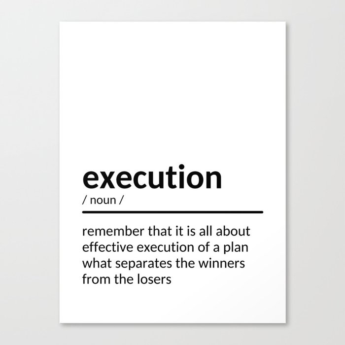 Execution Definition Canvas Print By Xuan Khanh Nguyen Society6 execution-definition-canvas-print-by-xuan-khanh-nguyen-society6