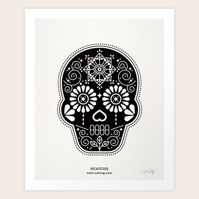 calavera printing